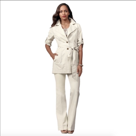 CAbi | Jeans | Cabi Farrah Flare Jeans Beige Flare Pant Size | Poshmark